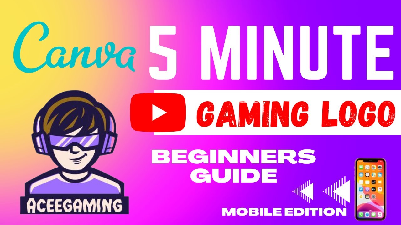 How to create a Youtube Logo || Gaming Logo for free - YouTube
