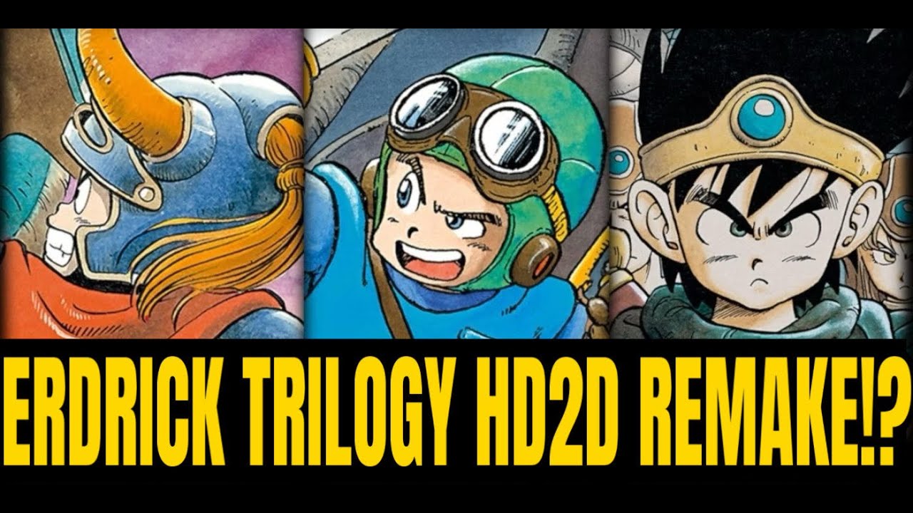 Are We Getting The ENTIRE Erdrick Trilogy In The Dragon Quest HD2D ...