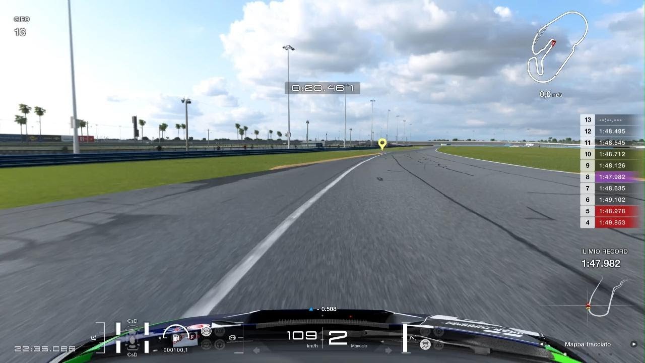 Gran Turismo 7 Daytona Circuit Lamborghini Time attack - YouTube