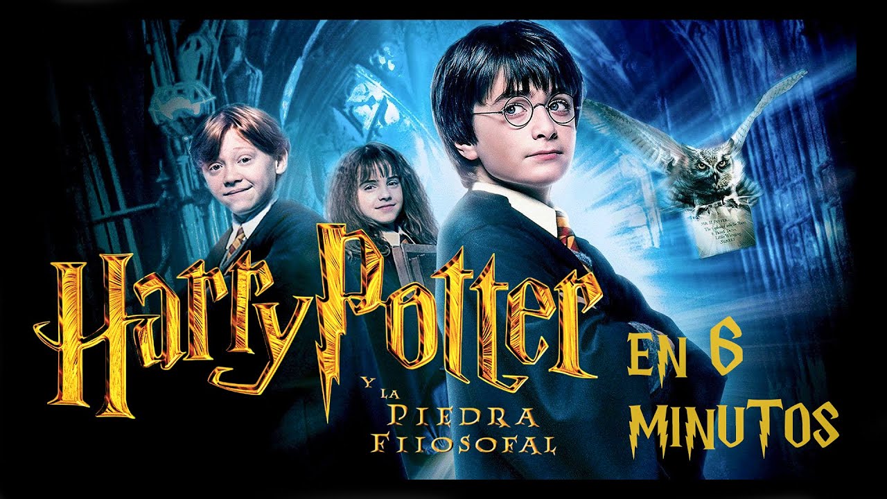 La HISTORIA de Harry Potter 1 en 6 MINUTOS - YouTube