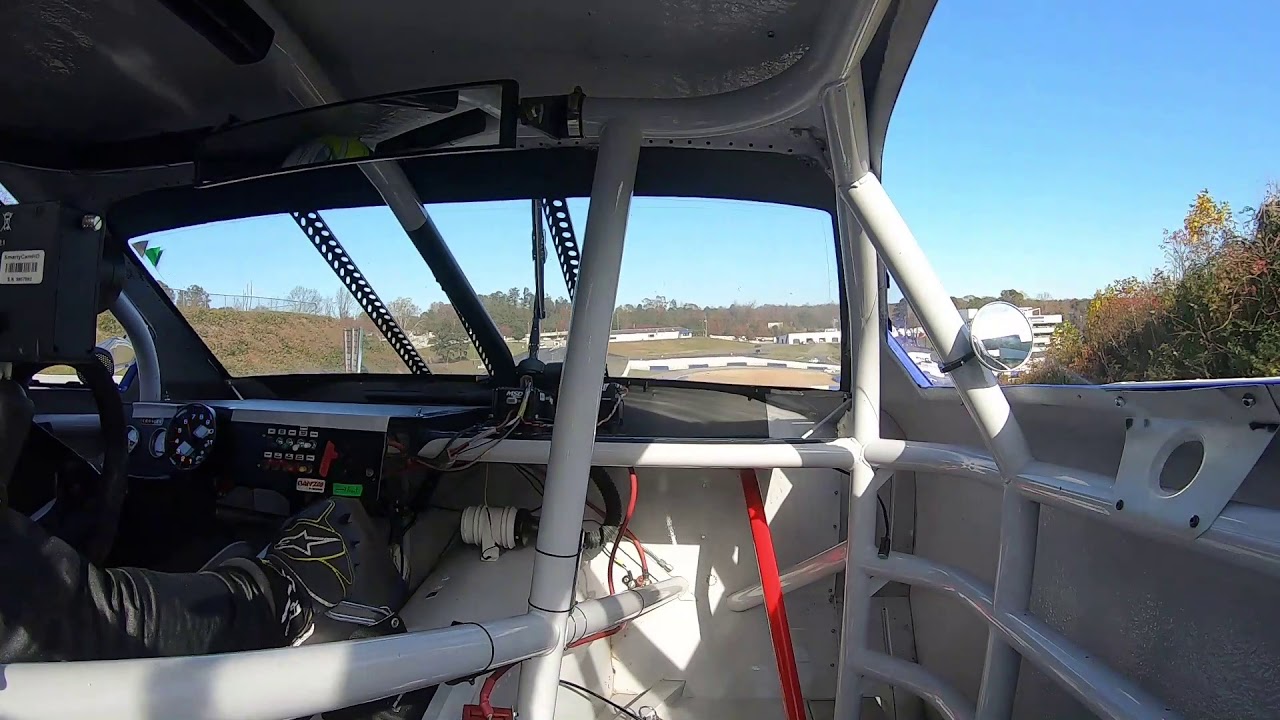 Driver View NASCAR Stock Car - Road Atlanta - YouTube