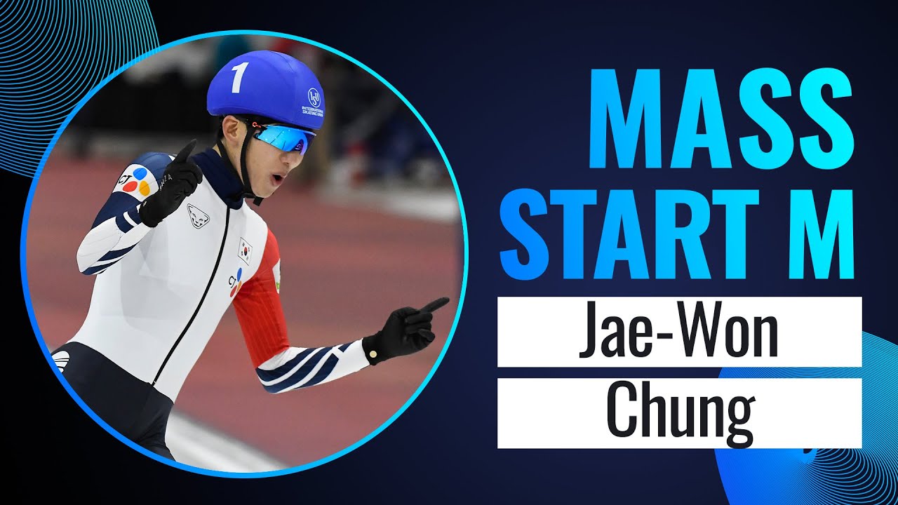 Jae-Won CHUNG (KOR) | Gold | Mass Start Men | Four Continents | Salt Lake City 2024 | # ...