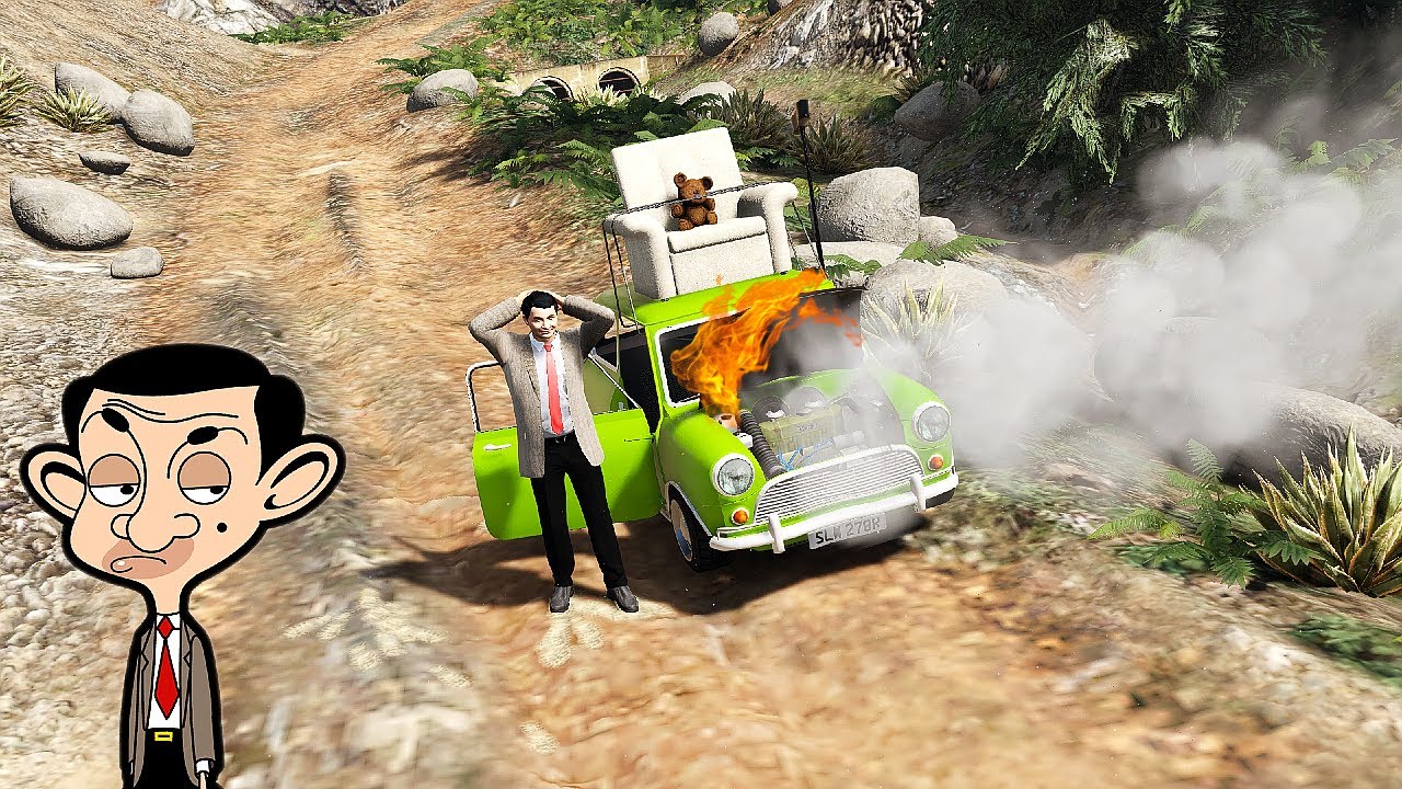Mr Bean Car Fix | Mr Bean GTA 5 Gameplay - YouTube