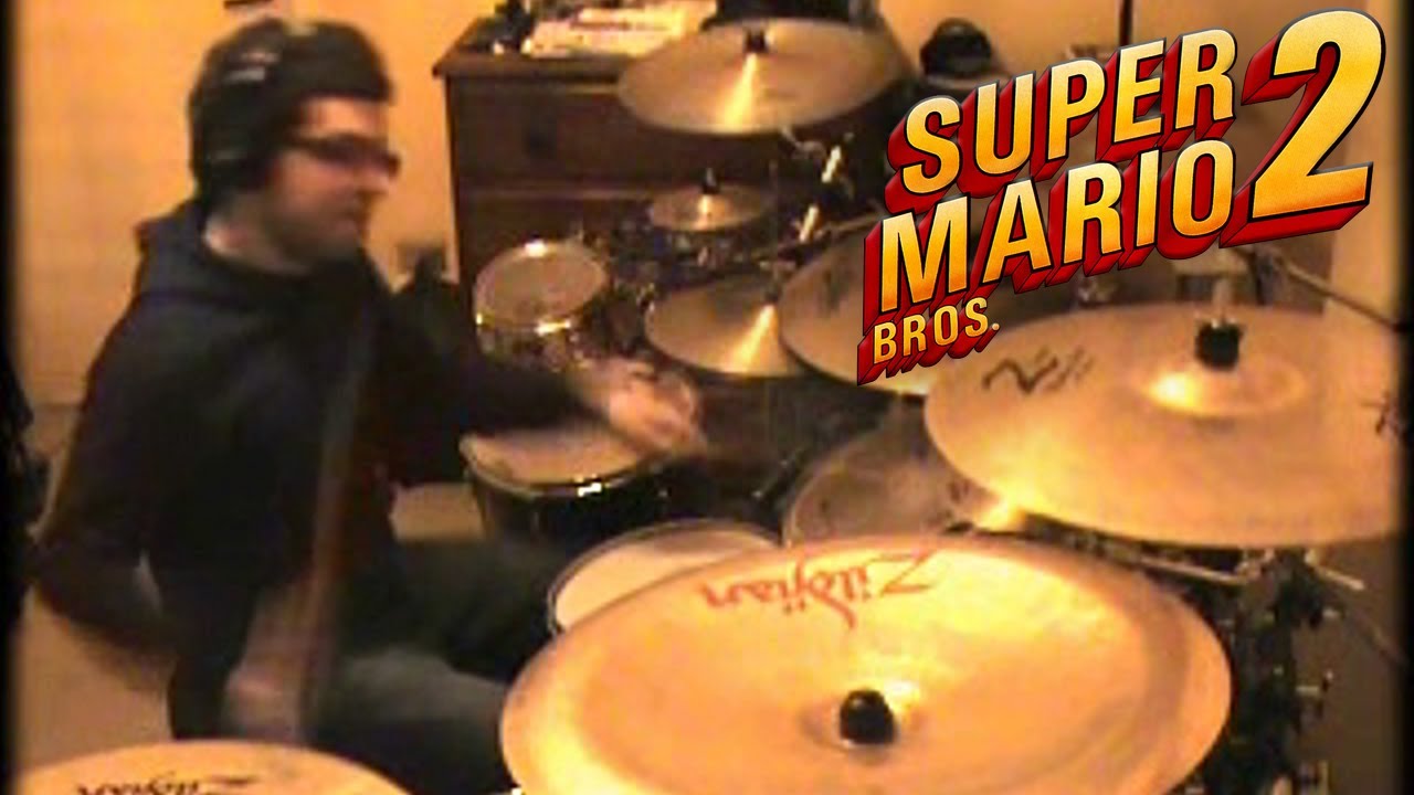 Vadrum Meets Super Mario Bros 2 (Drum Video) - YouTube