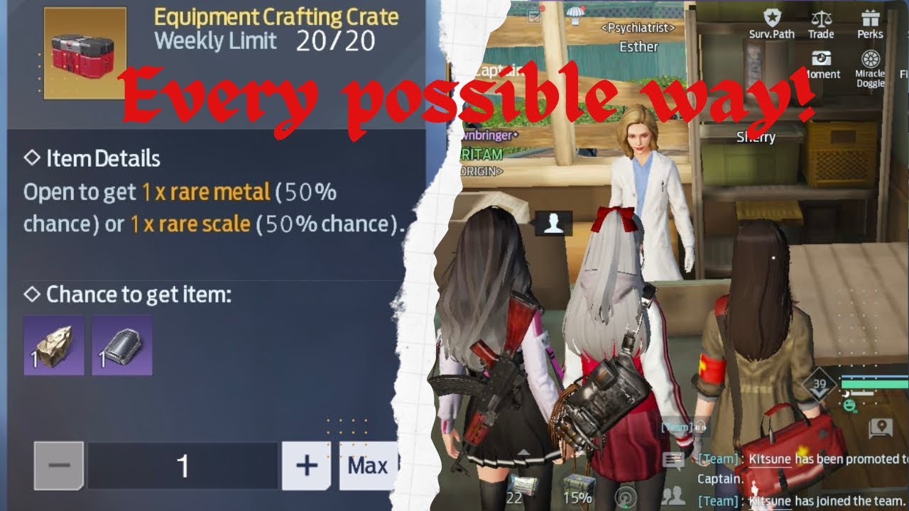 UnDawn- All The Ways To Get Rare scale/metals - YouTube