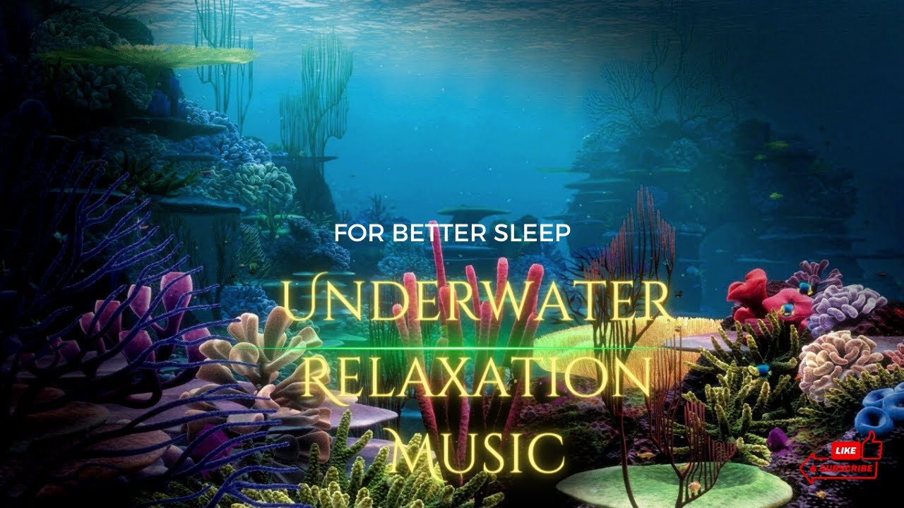 1 Hour Underwater Ambience, Deep Relaxing Music, Sleeping Music ...