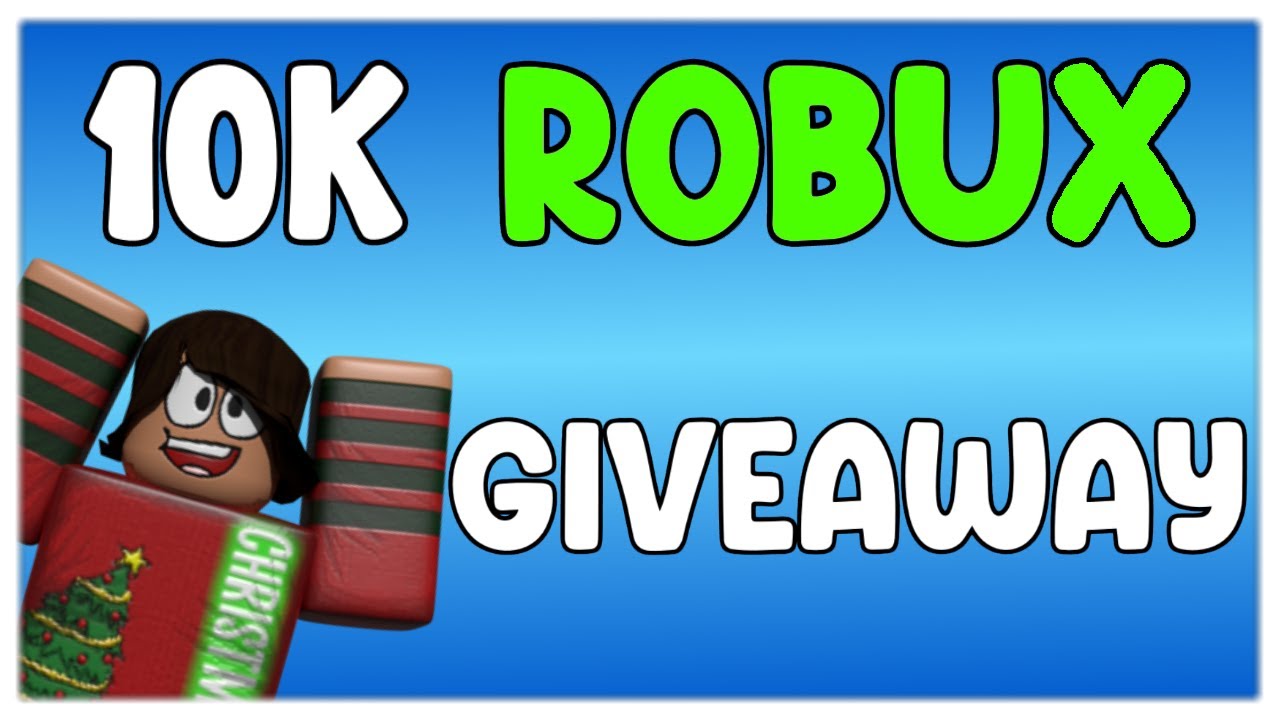 Get 10K ROBUX FOR FREE!!! *Can't participate anymore* - YouTube