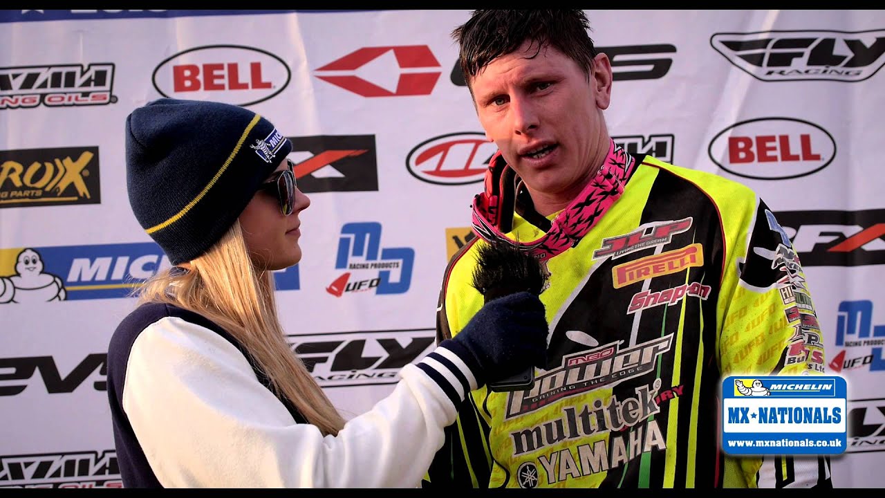 Brad Anderson At Preston Docks - Michelin Mx Nationals UK - YouTube