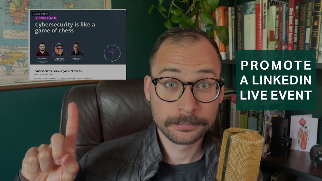 Send invites for your LinkedIn Live event. - YouTube