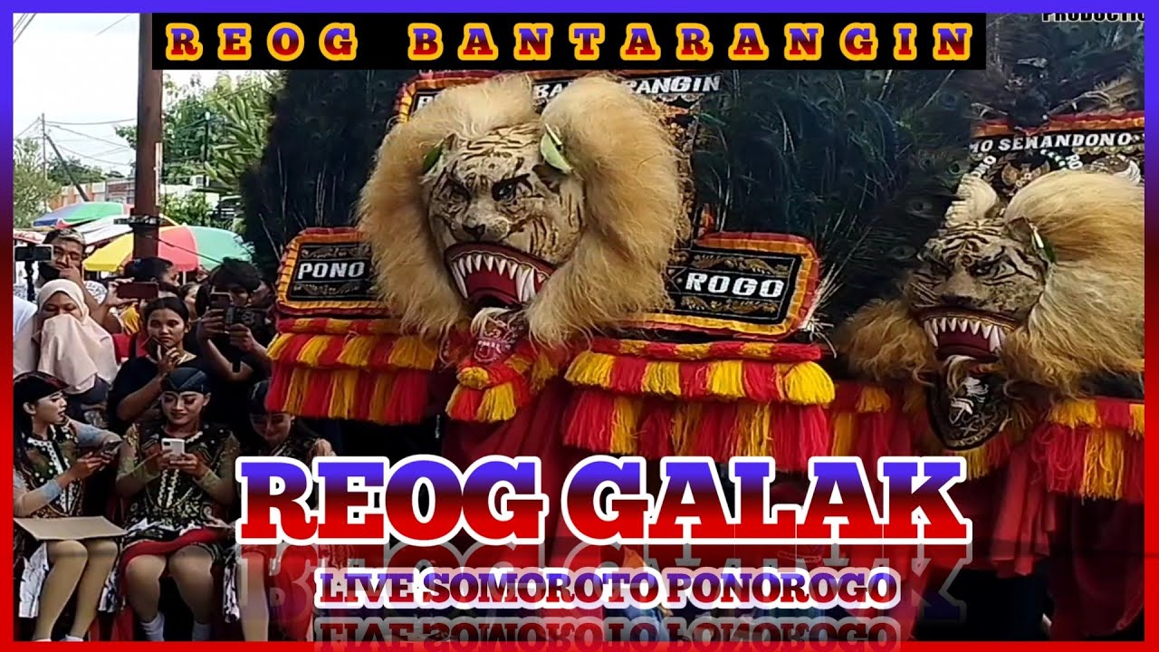REYOG BANTARANGIN !!! LIVE SOMOROTO PONOROGO !!! REYOG NGAMOK - YouTube