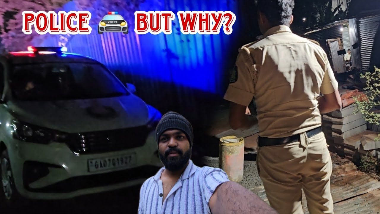why police came omg 😲/police matter/Konkani vlog goa / Konkani vlog ...