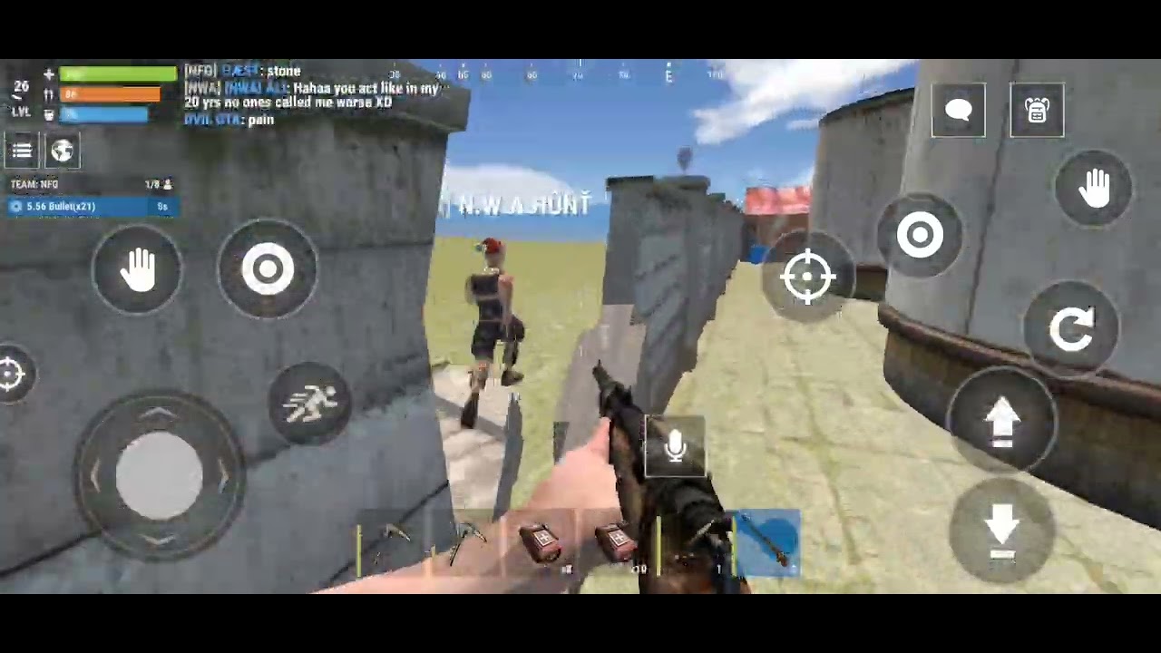 hacker with his 2nd account, that guys main account is right there NWA HUNT killed me with hack ...