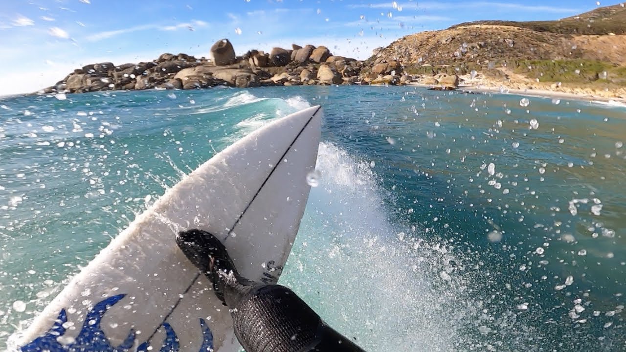 POV SURFING SUPER RIPPABLE WAVES - YouTube