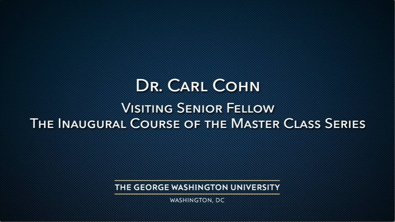 Dr. Carl Cohn Speaks About School Reform in America - Part 2 - YouTube