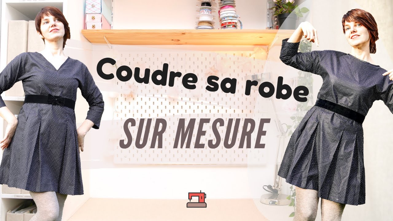 COMMENT COUDRE LA ROBE HIVER sur-mesure ALaska (la chaine de tuto couture facile pour débutant ...