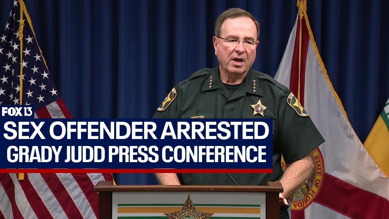 Sheriff Grady Judd Press Conference - YouTube