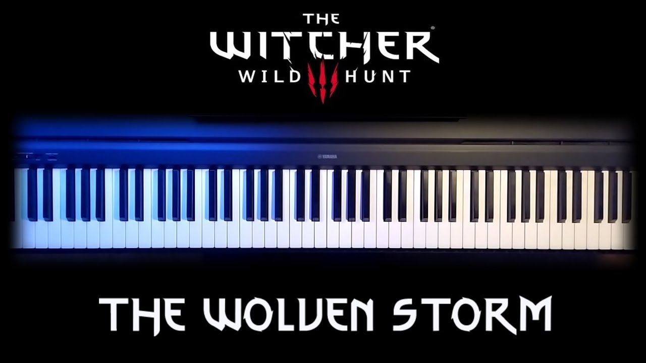 The Witcher 3 - THE WOLVEN STORM - My Simple Piano COVER - YouTube