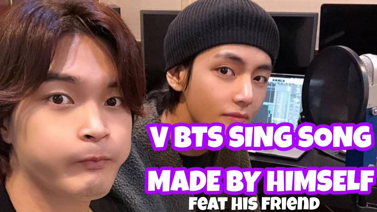 V BTS, TAEHYUNG SINGING ON TWITTER (270420) - YouTube
