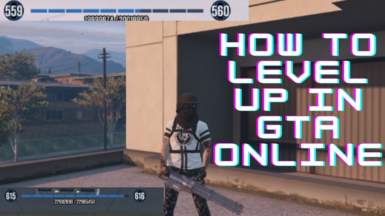 How to get to level 500 in one go! GTA ONLINE - YouTube