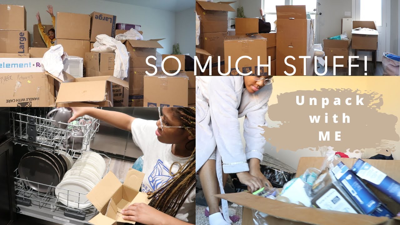 New Home! Unpack with Me! - YouTube