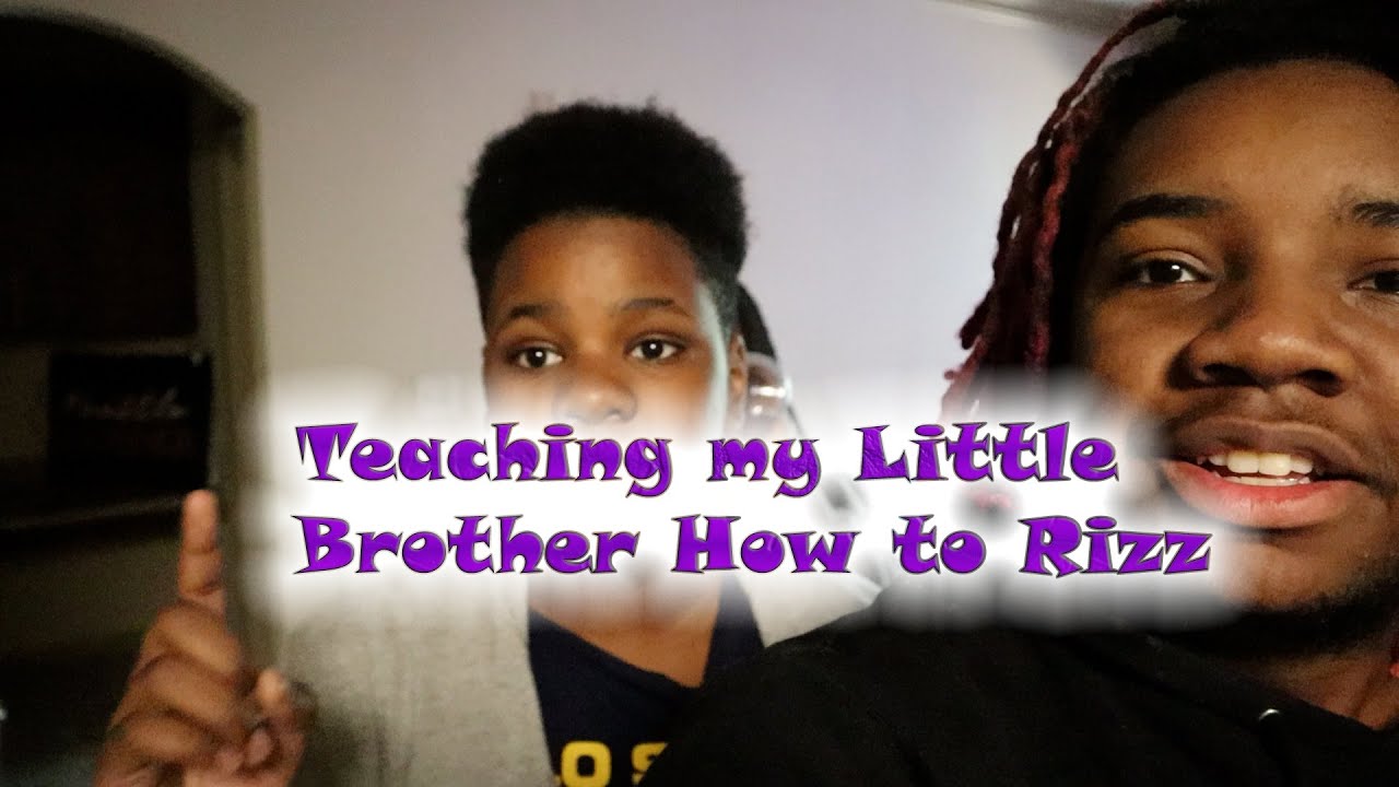 Teaching My Little Brother How to RIZZ!! - YouTube