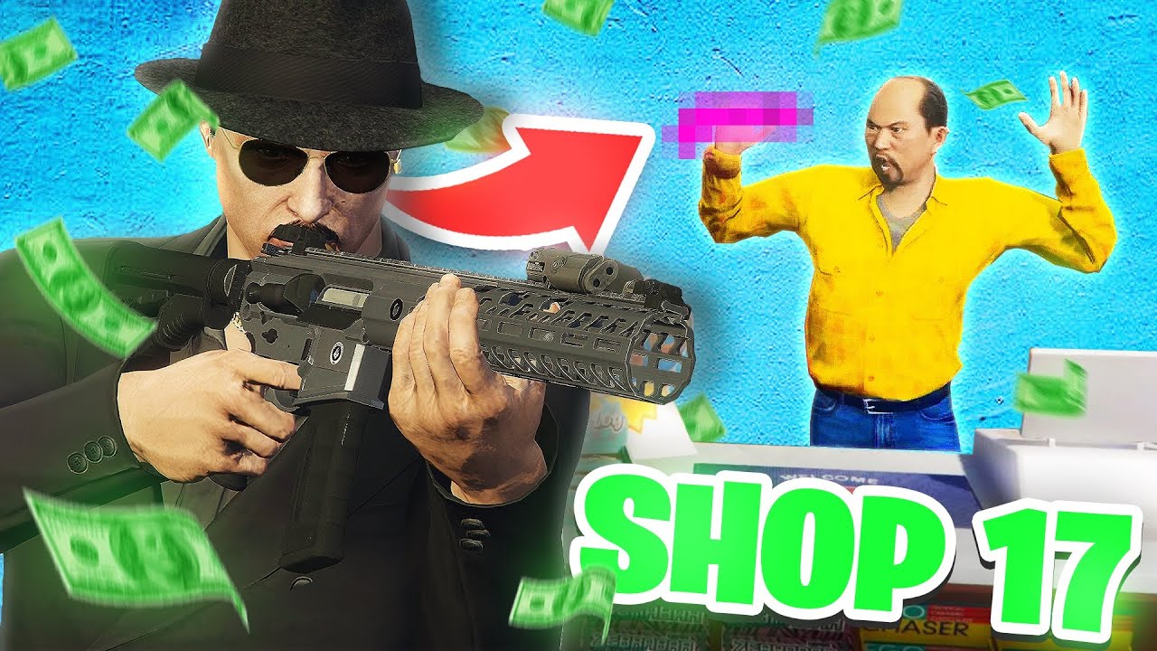 I Robbed EVERY STORE In GTA... - YouTube