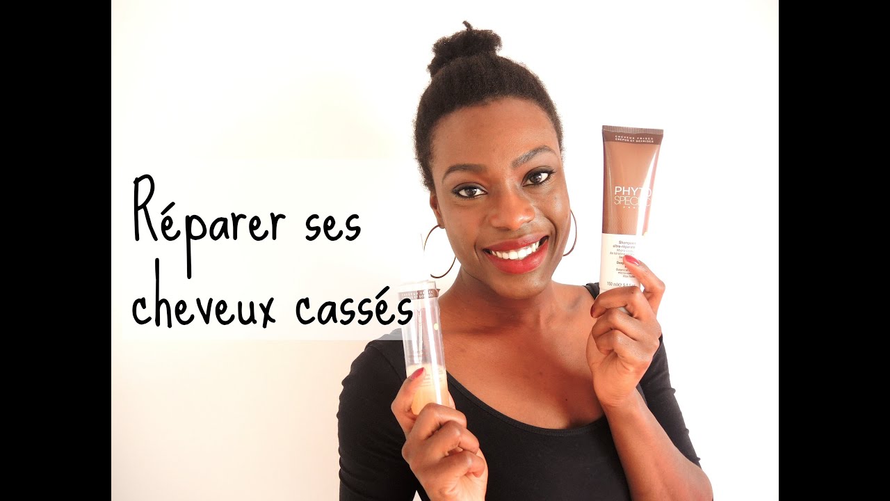 Réparer ses cheveux cassés en 48h avec Phyto Specific - YouTube