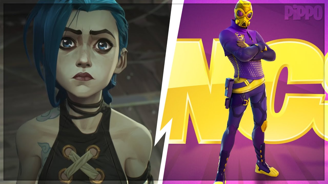 HOY SE ANUNCIA LA SKIN DE JINX - SKIN EXCLUSIVA DE FNCS - v18.40 SE ...