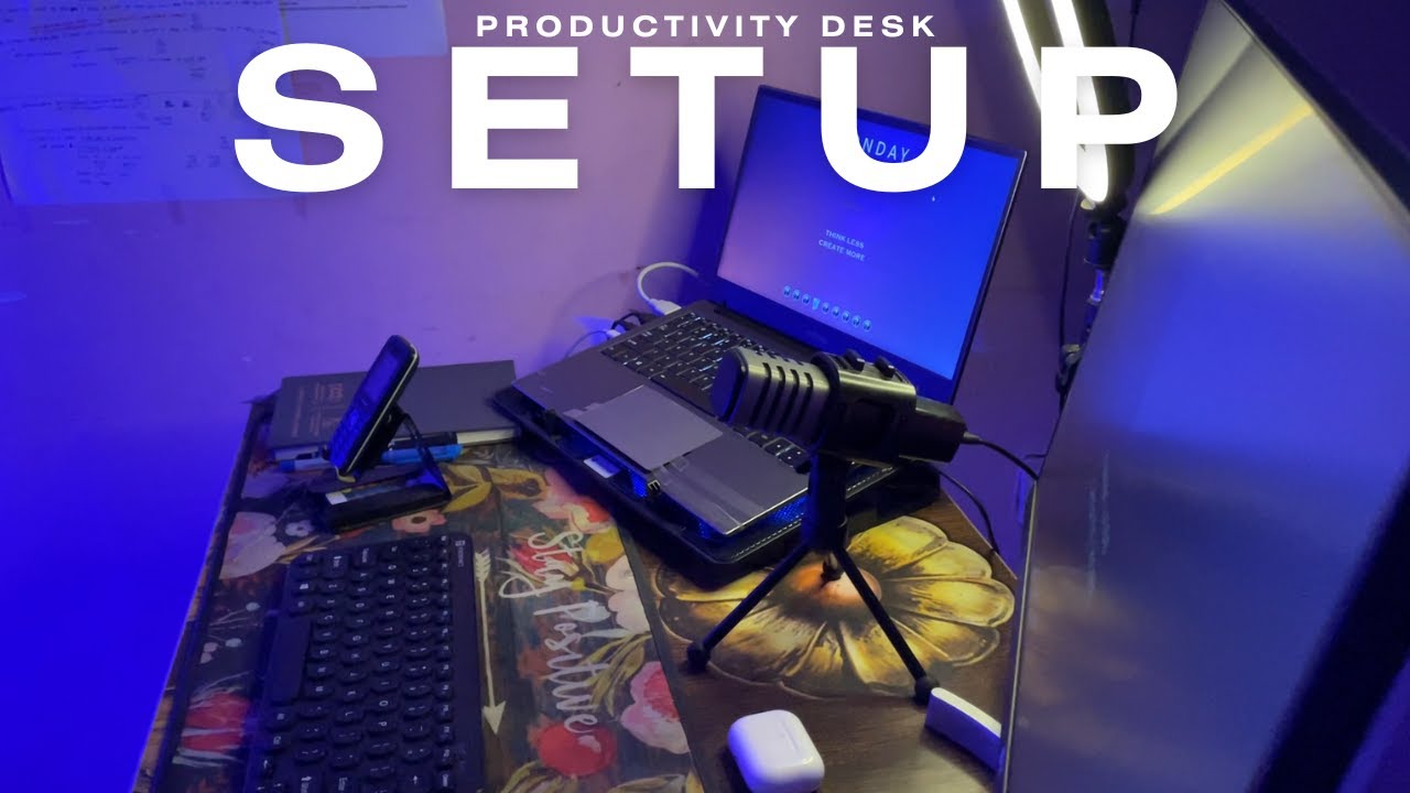 My Productivity Desk Setup Tour 2024 - YouTube