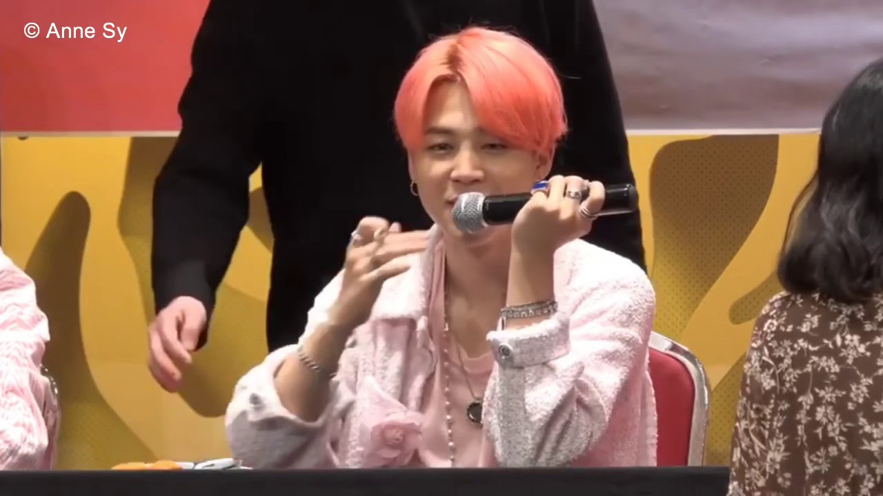 190427 BTS JIMIN FOCUS @ FANSIGN EVENT - YouTube