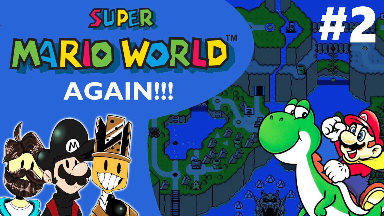 Let's play Super Mario World AGAIN - Part 2 - YouTube