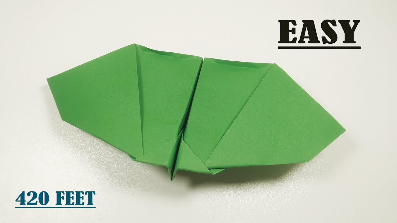 Easy Origami ! How to Make an Easy Paper Origami Sparrow that Fly Far ...