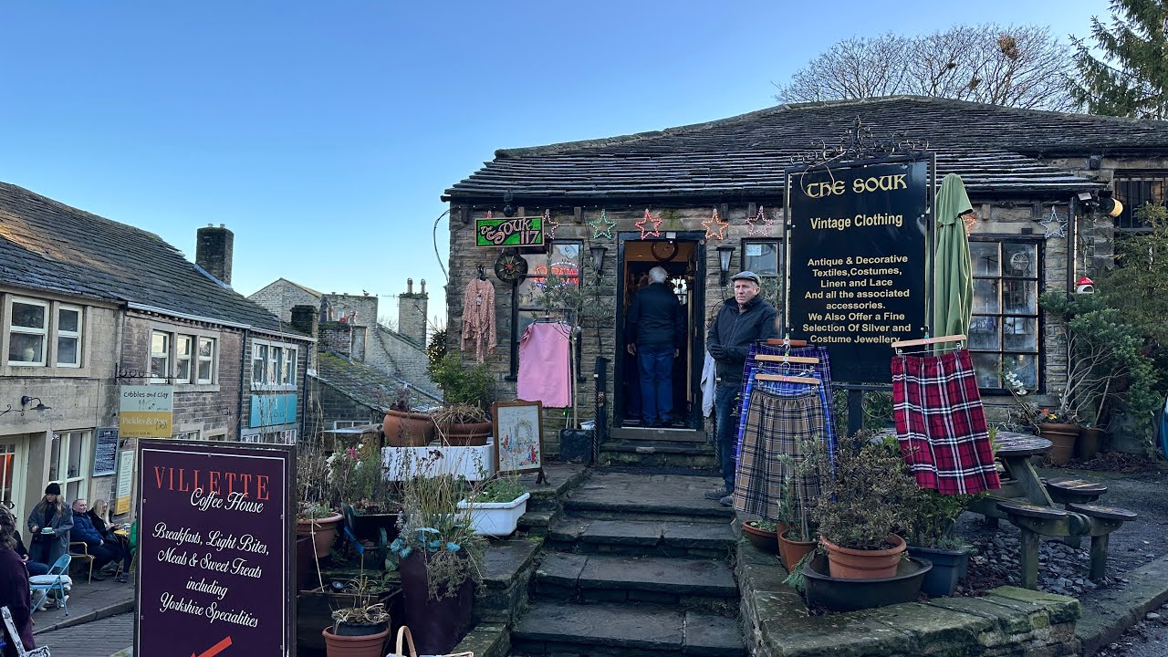 The Souk - Vintage clothing store in Haworth, England - YouTube