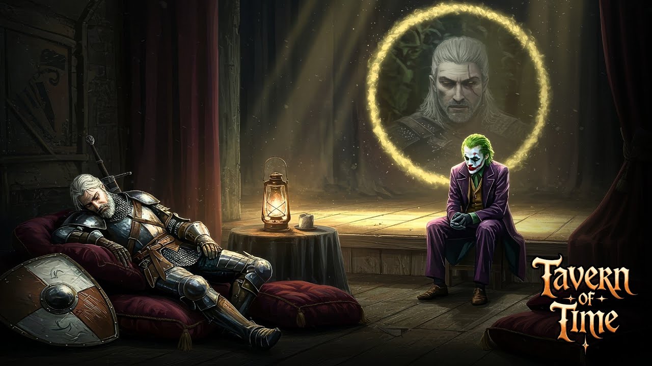 The Knight Sleeps, Joker Waits… (Geralt Portal) | Relaxing Medieval ...