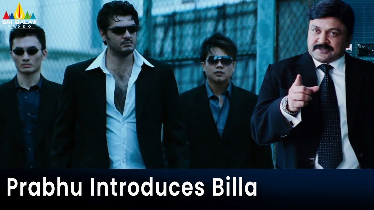 Prabhu Introduces Billa to Their Team Members | Ajith Billa Movie ...