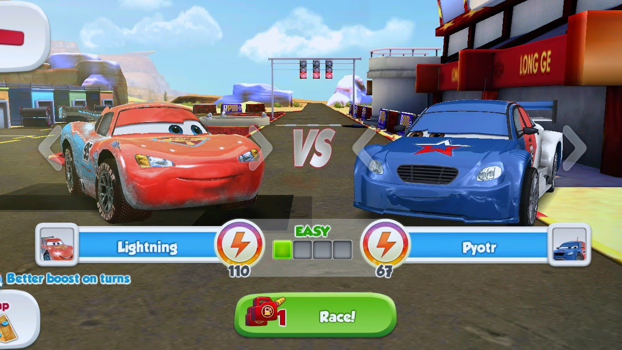 Lightning McQueen vs Pyotr || Ice racing || Cars fast as lightning ...
