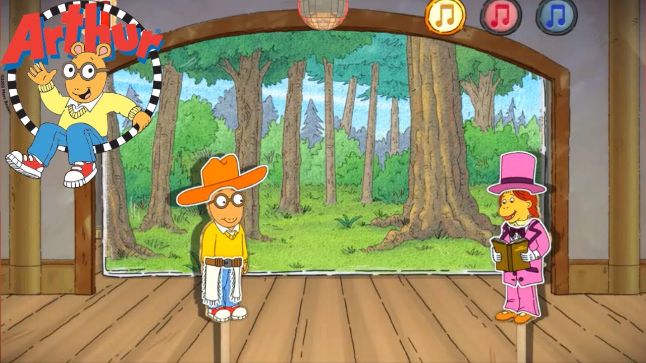 PBS Kids | Arthur's Puppet Theater | Little Red Riding Hood | Orange ...