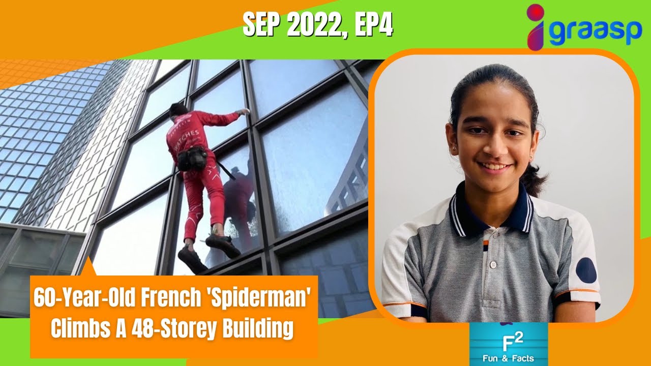 60-Year-Old French 'Spiderman' Climbs A 48-Storey Building - YouTube
