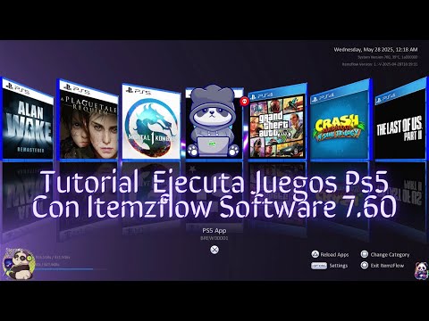 Tutorial Ejecuta Juegos PS5 con Itemzflow