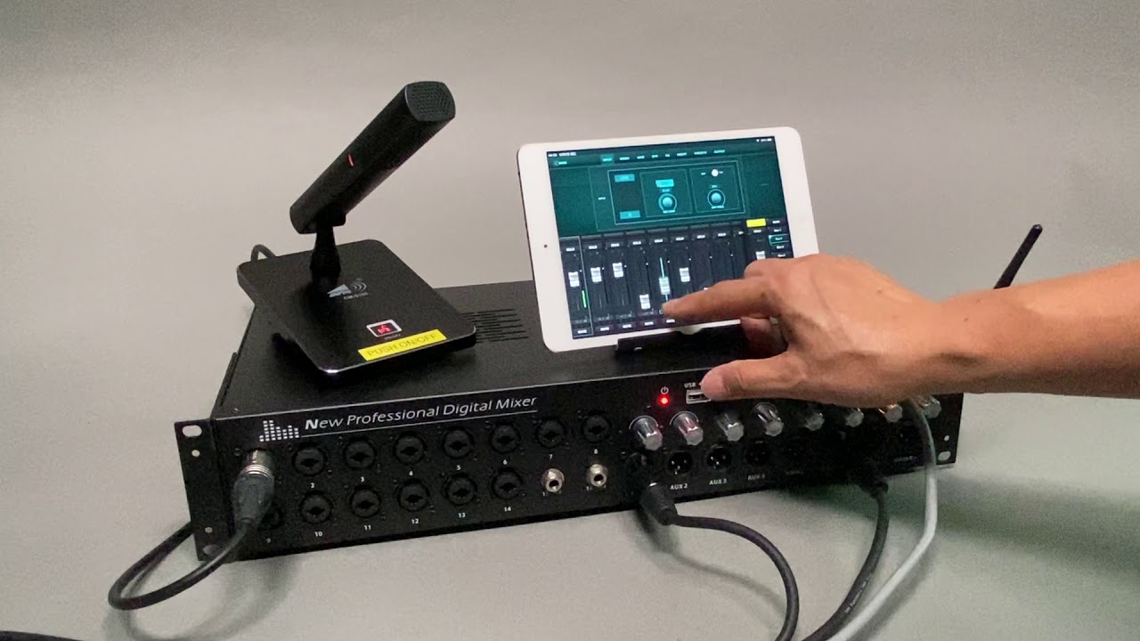 New Digital Mixer with Physical Volume Control for Six Outputs [中文字幕請開 ...