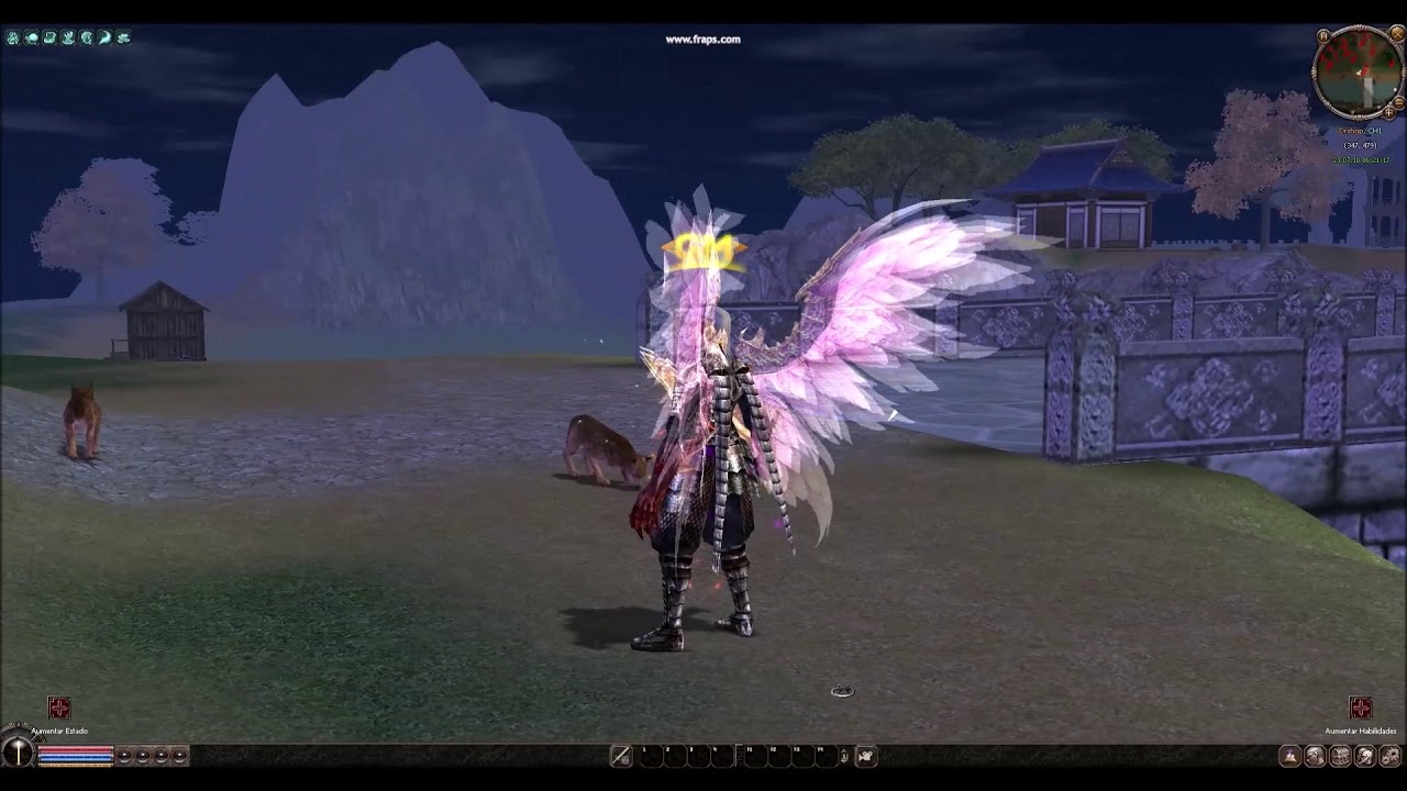 Metin2 - Wing effect v2 [DRshop] - YouTube