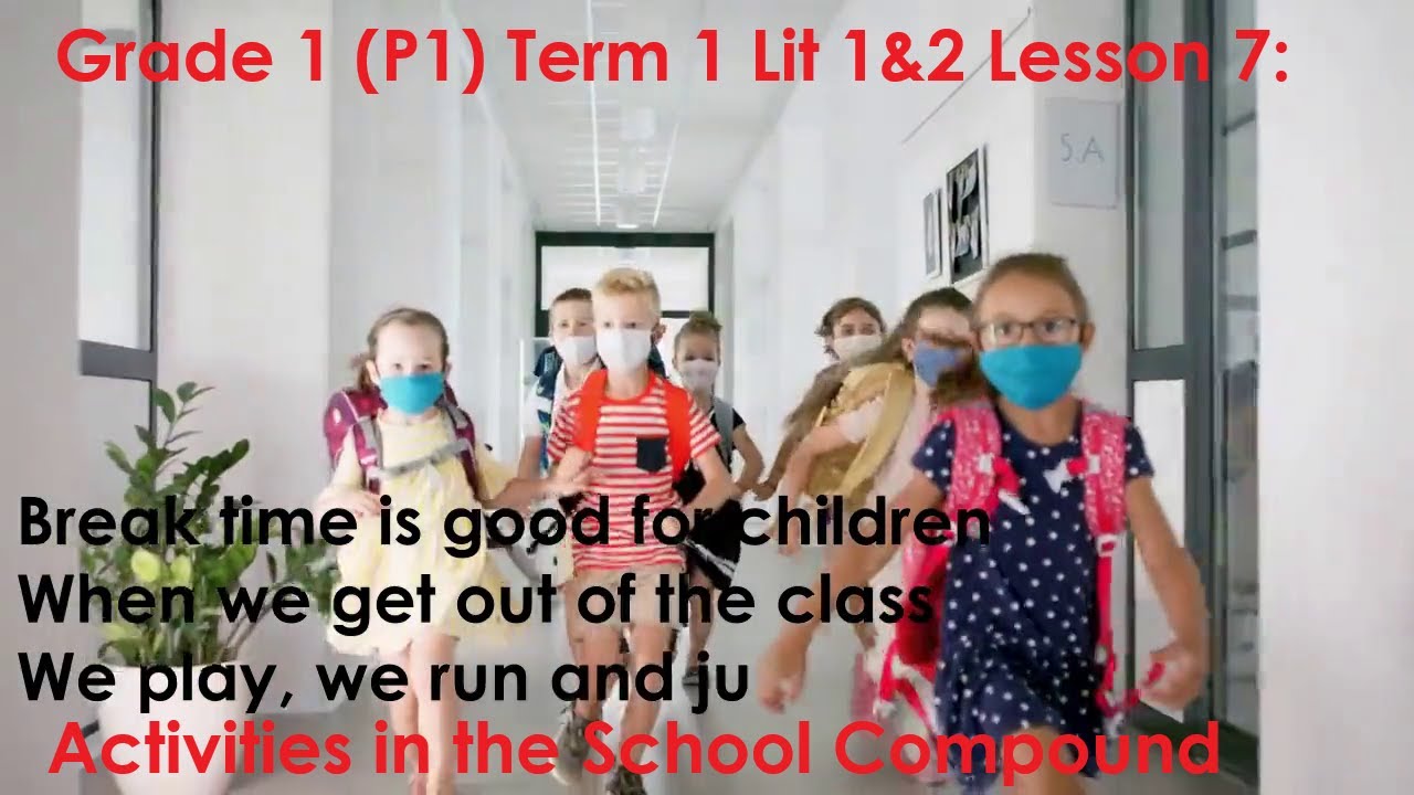 Grade 1 P1 Term 1 Lesson 7 Activities in The School Compound - YouTube