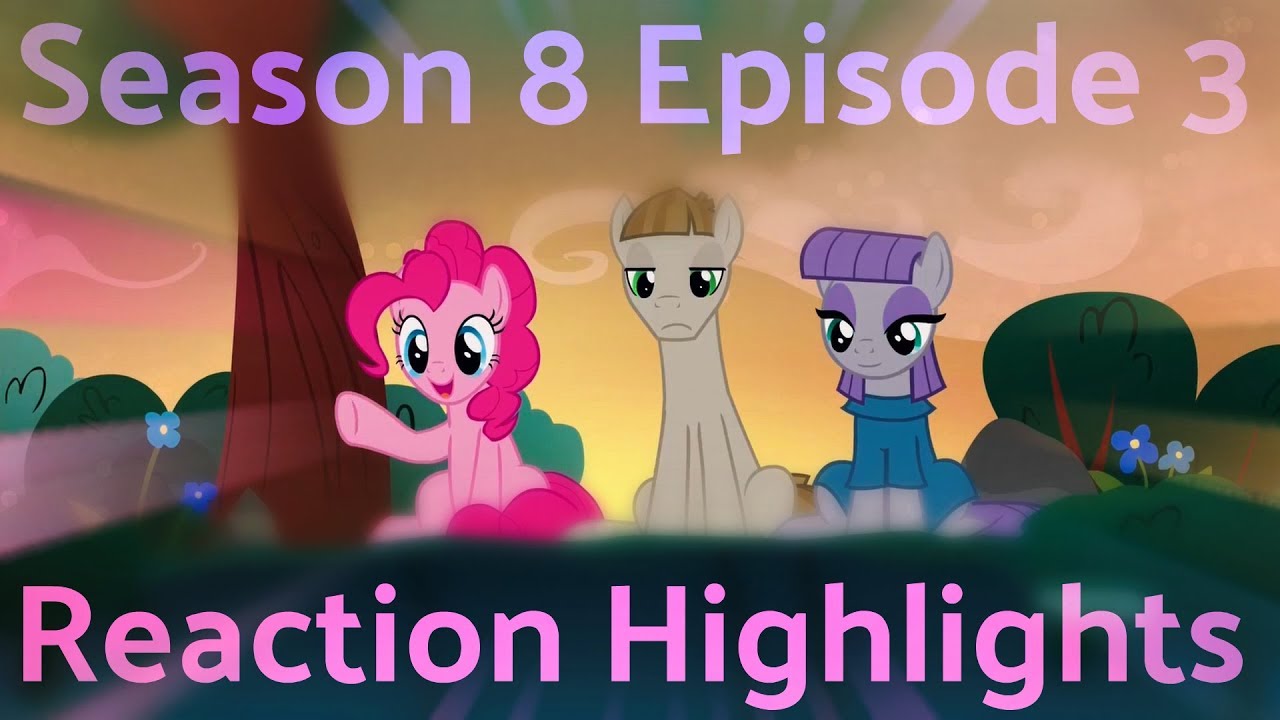 MLP FiM Season 8 Episode 3 "The Maud Couple" Reaction Highlights - YouTube