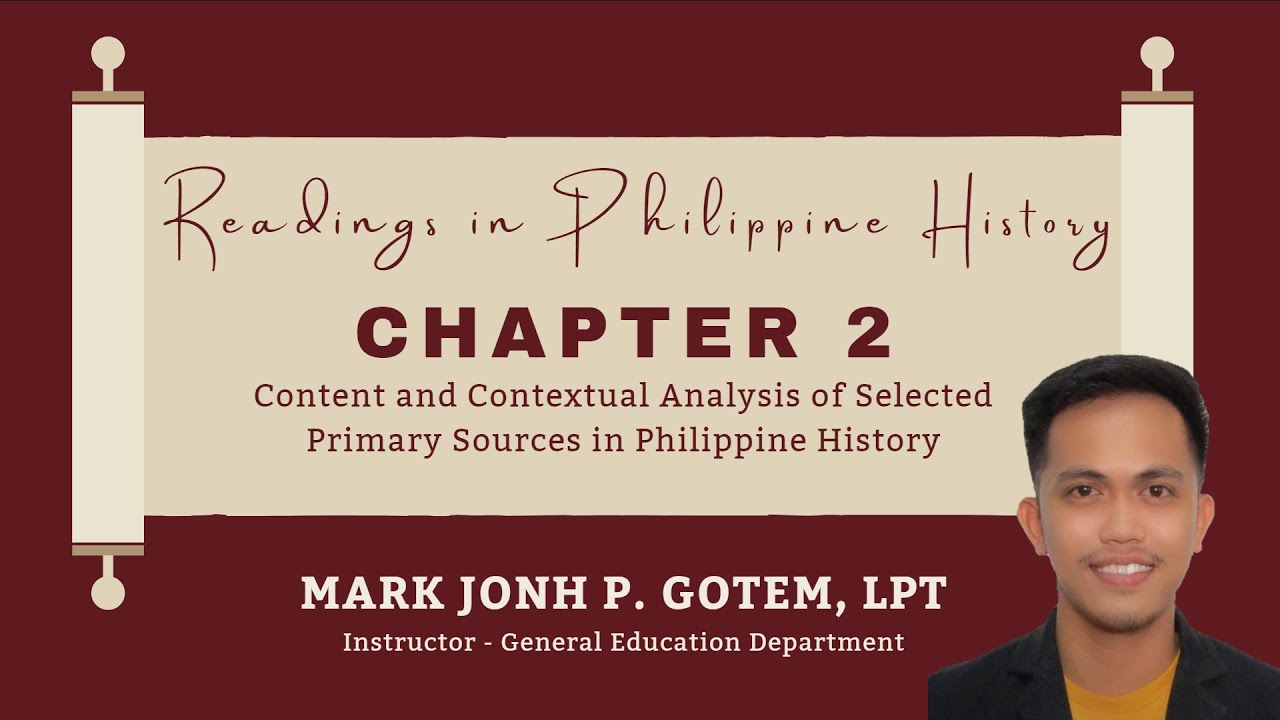 RPH, CHAPTER 2: The Analysis of Kartilya ng Katipunan - YouTube