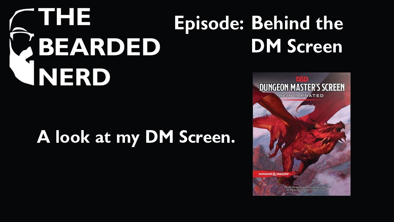 Behind the DM Screen: A Look at My DM Screen - YouTube