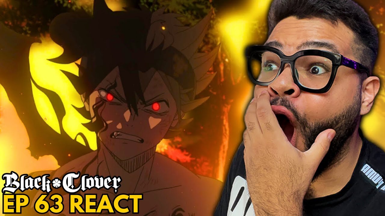 ASTA DEMÔNIO VS LADROS! BLACK CLOVER Episódio 63 REACT - YouTube