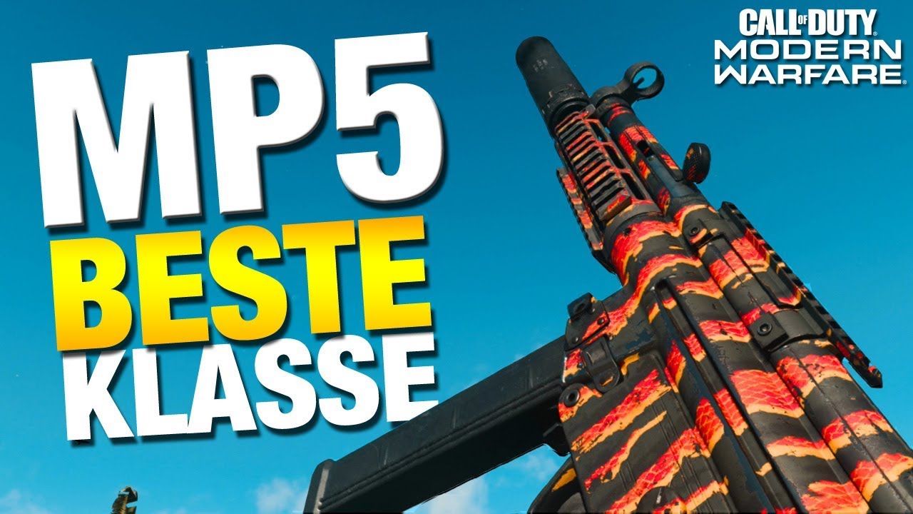 SO IST die MP5 UNFAIR in MODERN WARFARE! (MP5 BESTE KLASSE) MW SEASON 1 ...