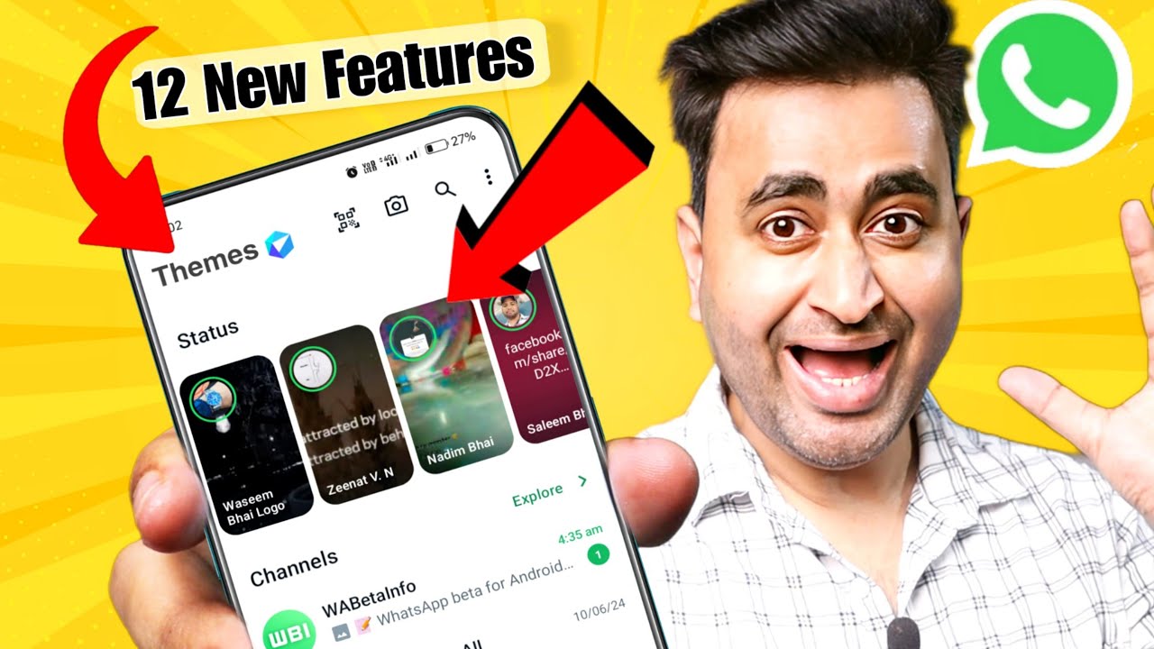 12 Amazing WhatsApp New Features and Upcoming | WhatsApp New Update ...