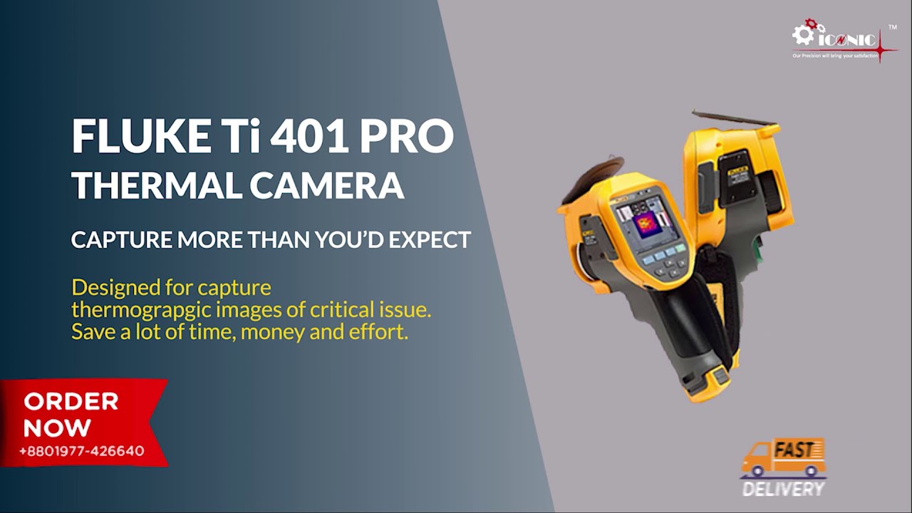 Fluke Ti401 PRO motion video - YouTube