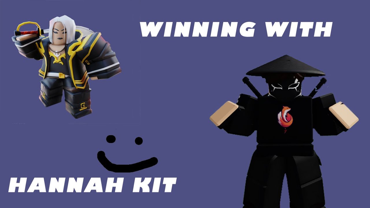 USING HANNAH KIT Roblox Bedwars - YouTube